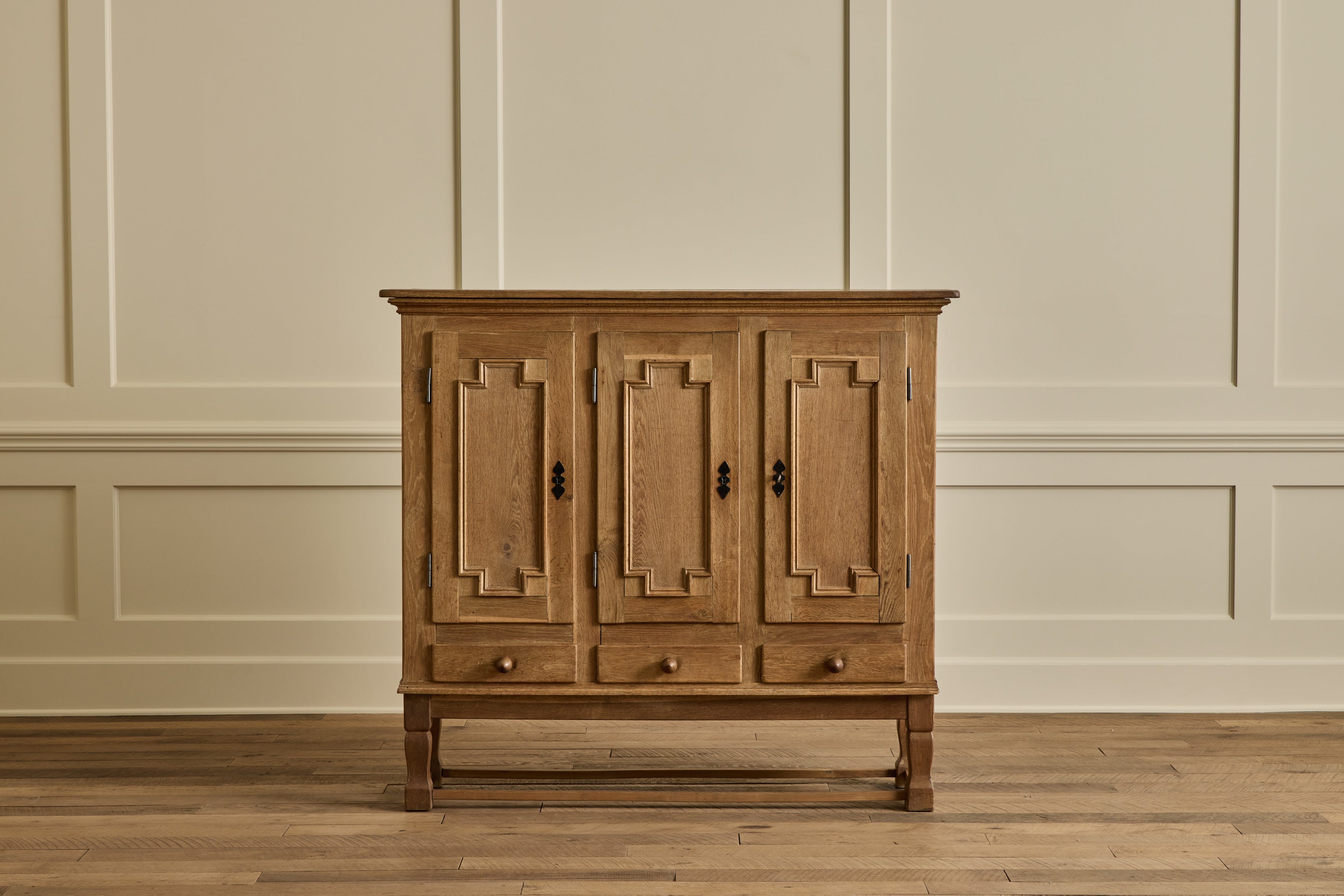 Danish Oak Wood Highboard – Nickey Kehoe